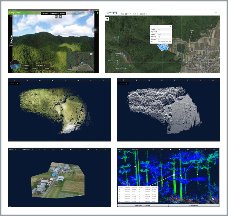 森林資源量解析とJクレジットに特化した「mapryレーザードローン（M1）」の販売を開始｜サービスリリース | 株式会社マプリィ｜ 地理空間情報のアプリプラットフォーム