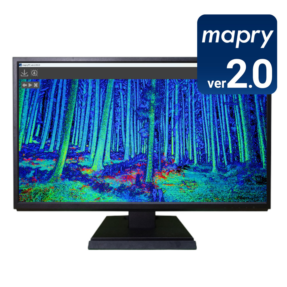 無料で利用できる森林向け点群解析ソフト「mapryPC版2系ベータ版」をリリース｜サービスリリース | 株式会社マプリィ｜ 地理空間情報のアプリプラットフォーム